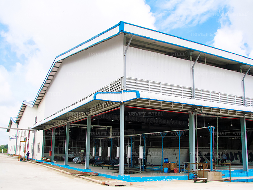 NHÀ XƯỞNG SUPER FOAM VIỆT NAM - Nhà Thép Trí Việt