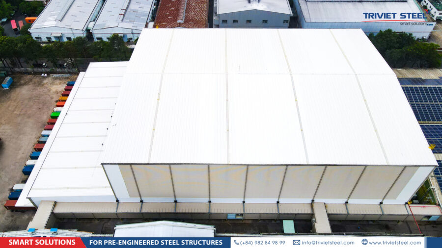 STEEL STRUCTURE PROJECT AUTOMATIC WAREHOUSE TIMBER - Nhà Thép Trí Việt