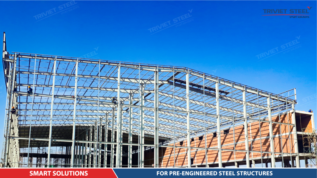 Steel Structures & Pre-Engineering Steel Buildings - Tri Viet Steel