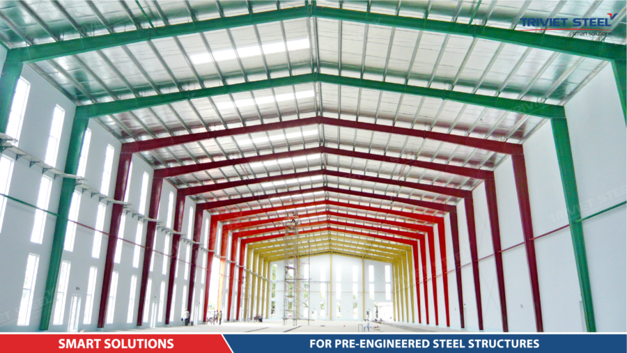Steel Structures & Pre-Engineering Steel Buildings - Tri Viet Steel
