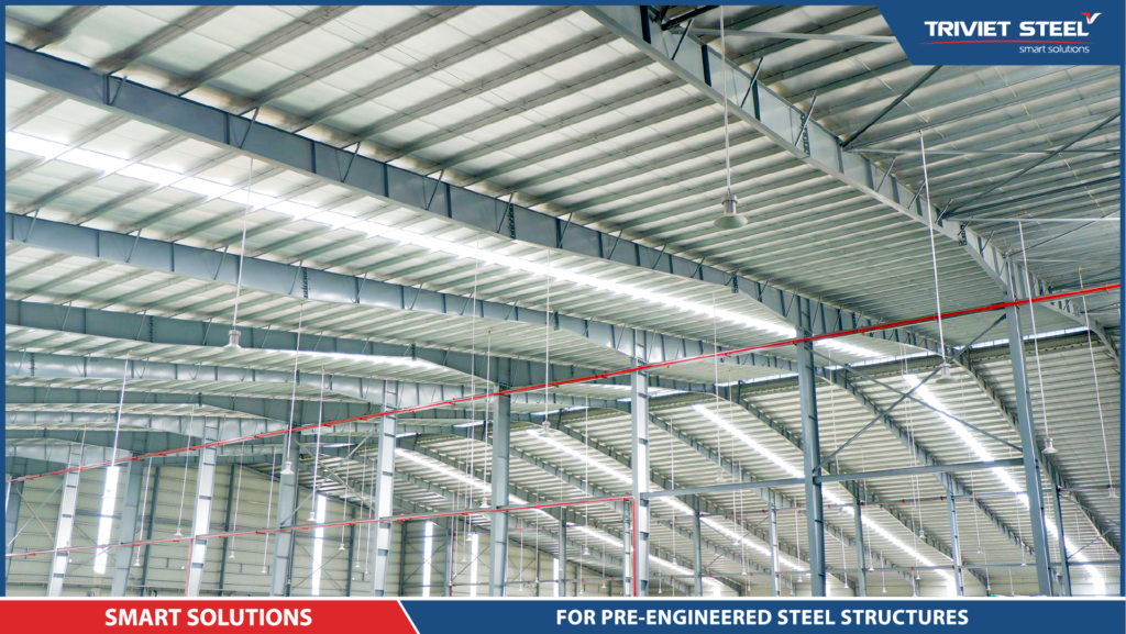 Steel Structures & Pre-Engineering Steel Buildings - Tri Viet Steel