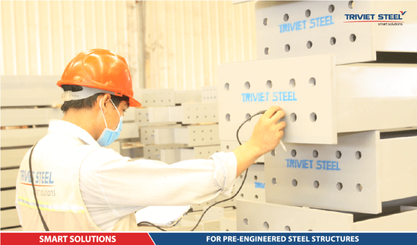 Steel Structure Manufacturing - Tri Viet Steel