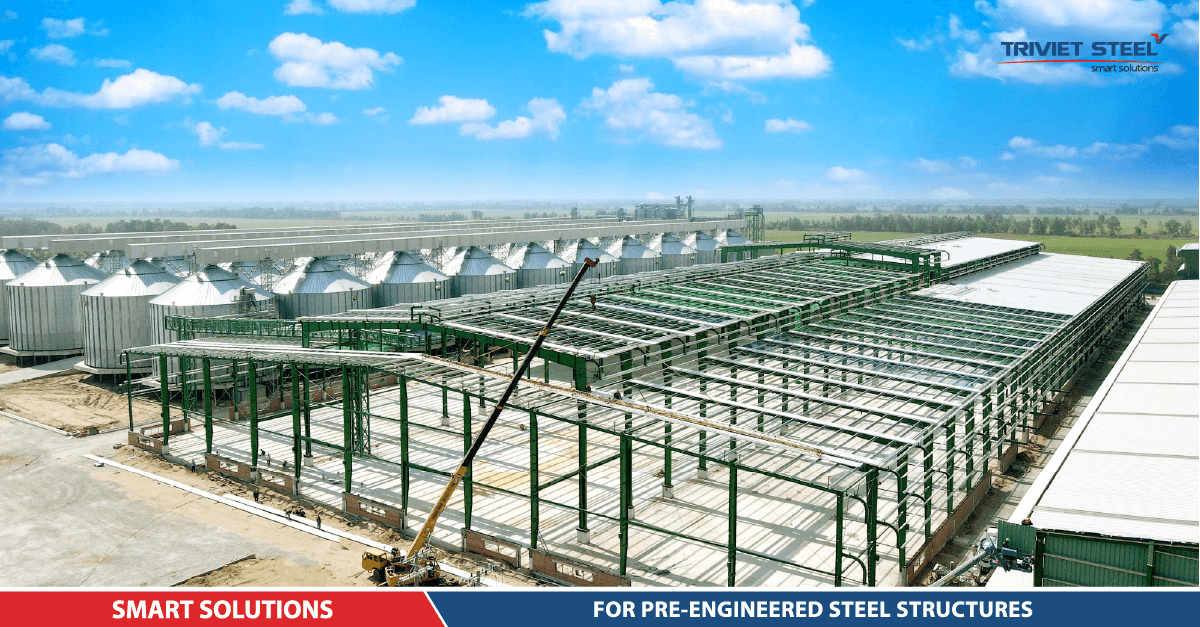 Steel Structure Manufacturing - Tri Viet Steel